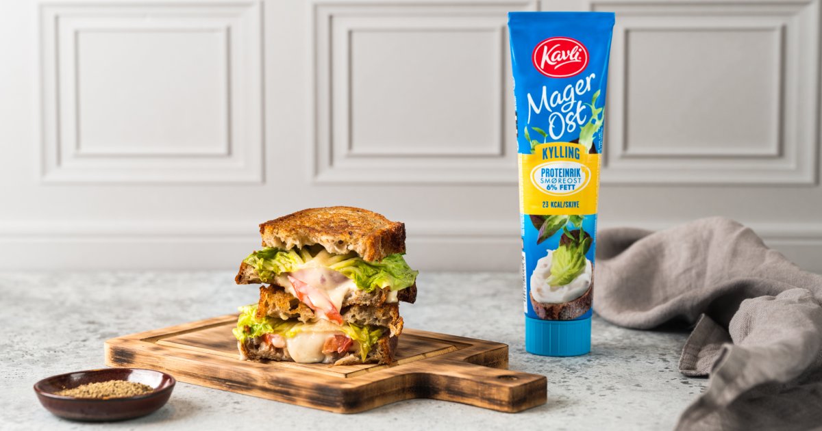 Toast med MagerOst Kylling - Kavli